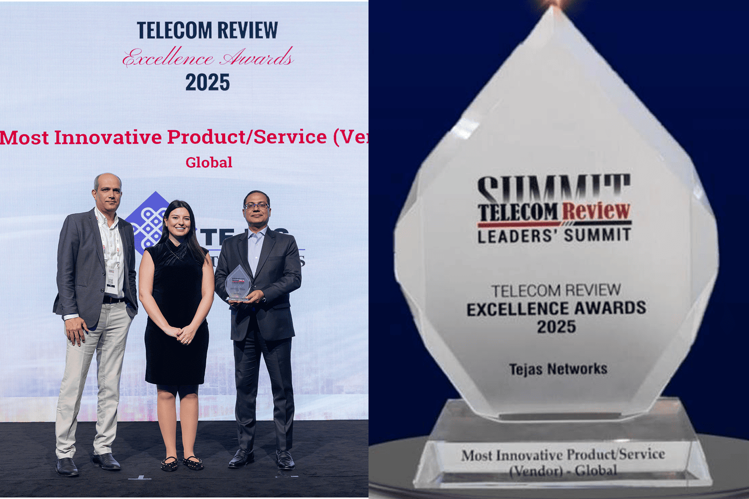 Awards and Recognition | Tejas Networks